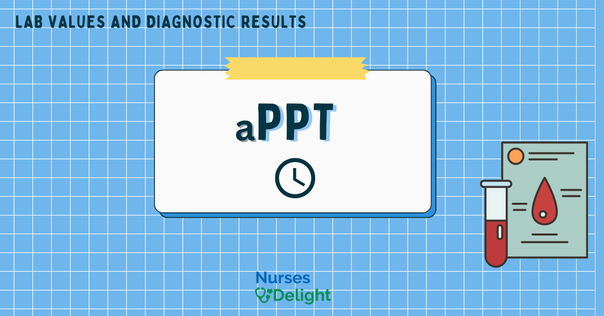 Activated Partial Thromboplastin Time (aPTT) - Nurses Delight ...