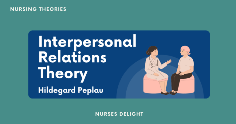 Interpersonal Relations Theory by Hildegard Peplau - Nurses Delight ...